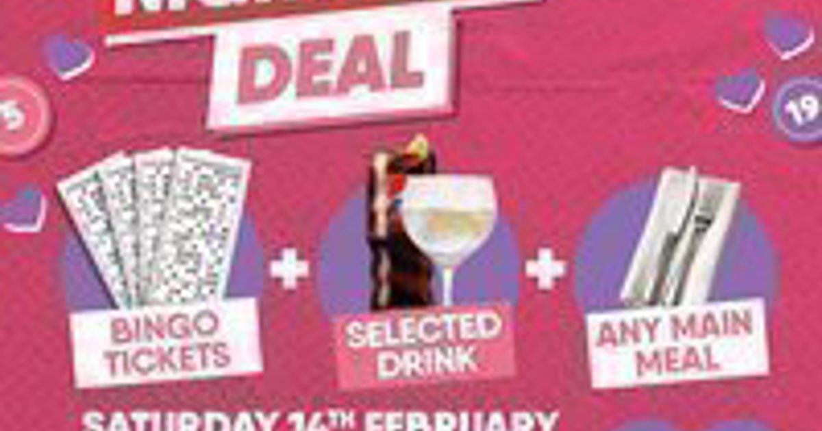 Valentines Day Deal - Buzz Bingo Nottingham Top Valley - notts.com ...