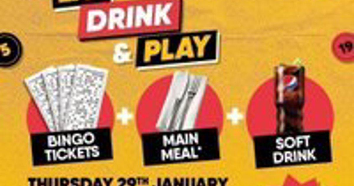 Eat, Drink & Play - Buzz Bingo Nottingham (29/01/26) - notts.com ...