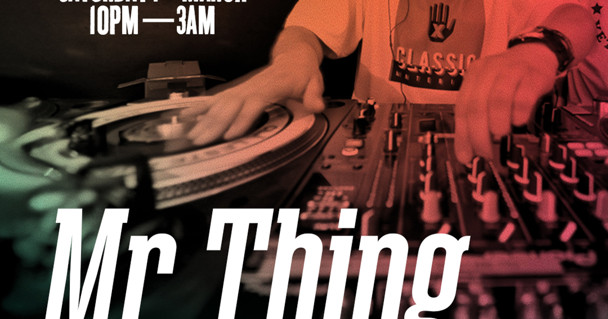 Soul Buggin' with Mr Thing - notts.com - Nottingham Culture
