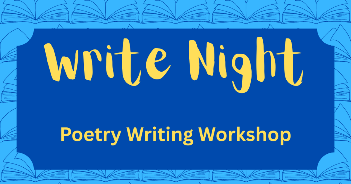 Write Night Poetry Drop-in - notts.com - Nottingham Culture