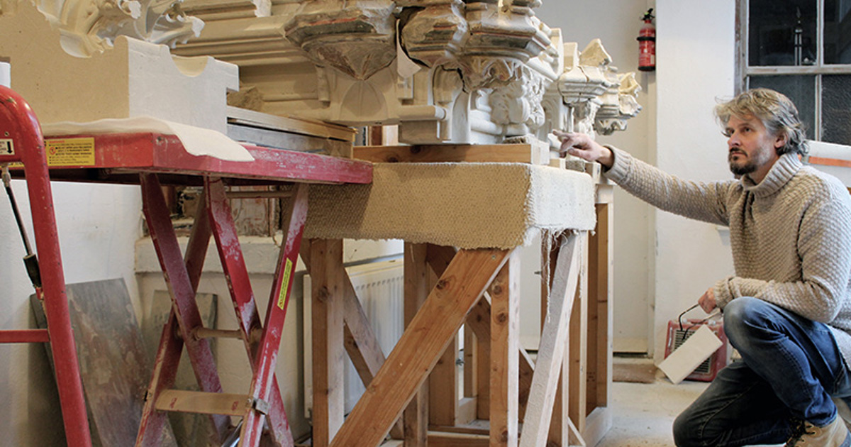 Restoration Stone Carving - notts.com - Nottingham Culture