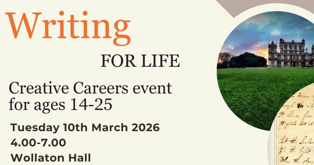 Writing For Life - notts.com - Nottingham Culture